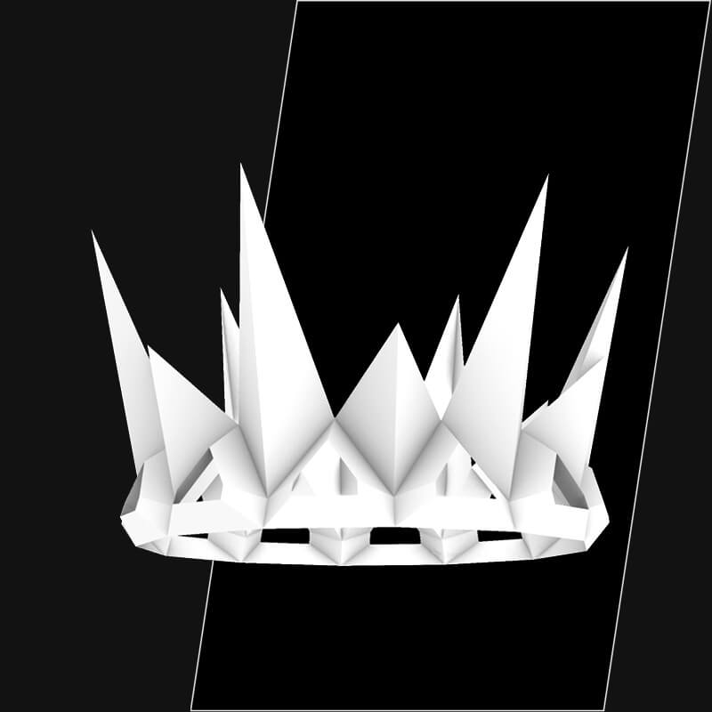 DIY Paper Crowns | Digital PDF Templates for Cosplay Accessories ...