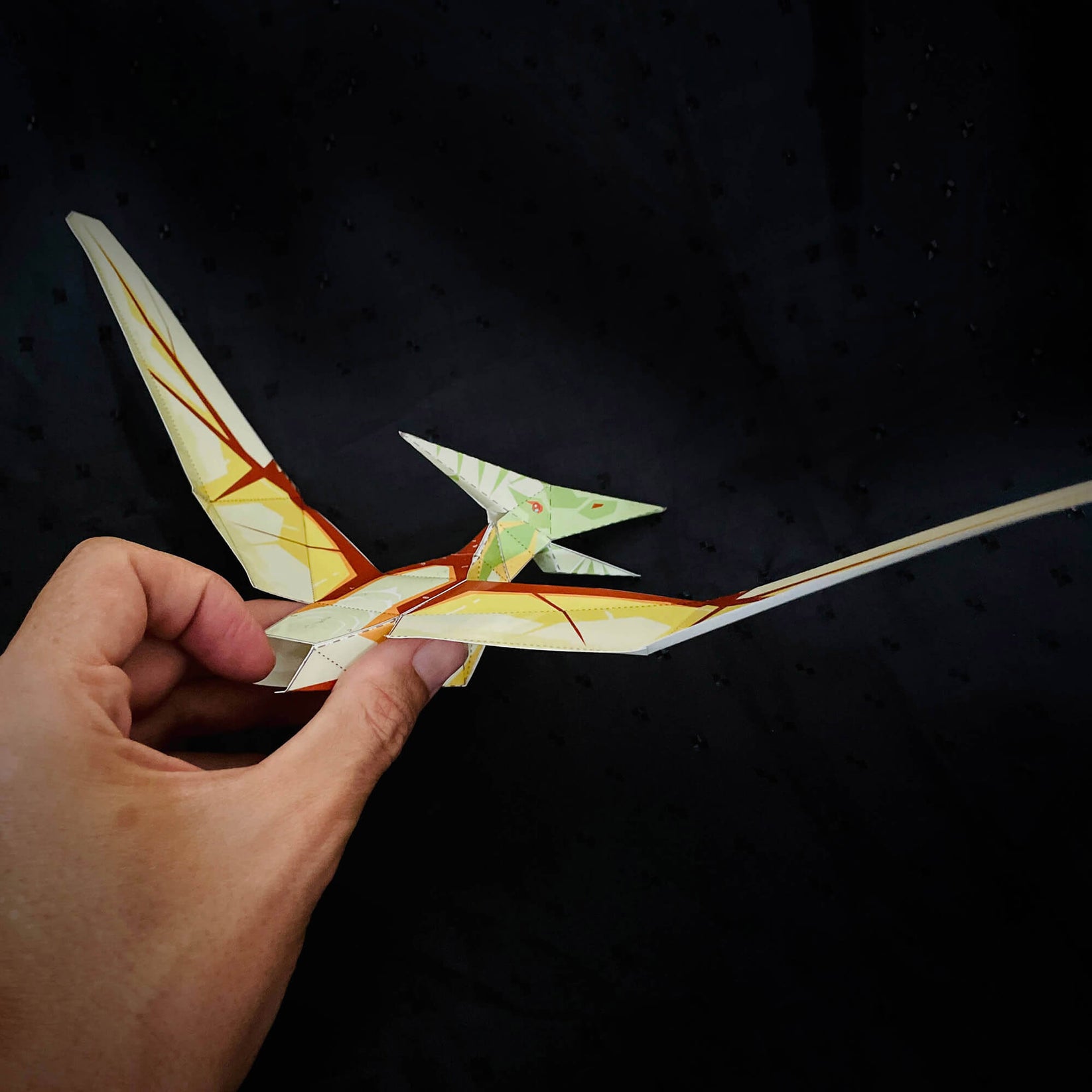 Pteranodon Paper Toy – Full Color Template | DIY Dinosaur Craft – Lucas ...