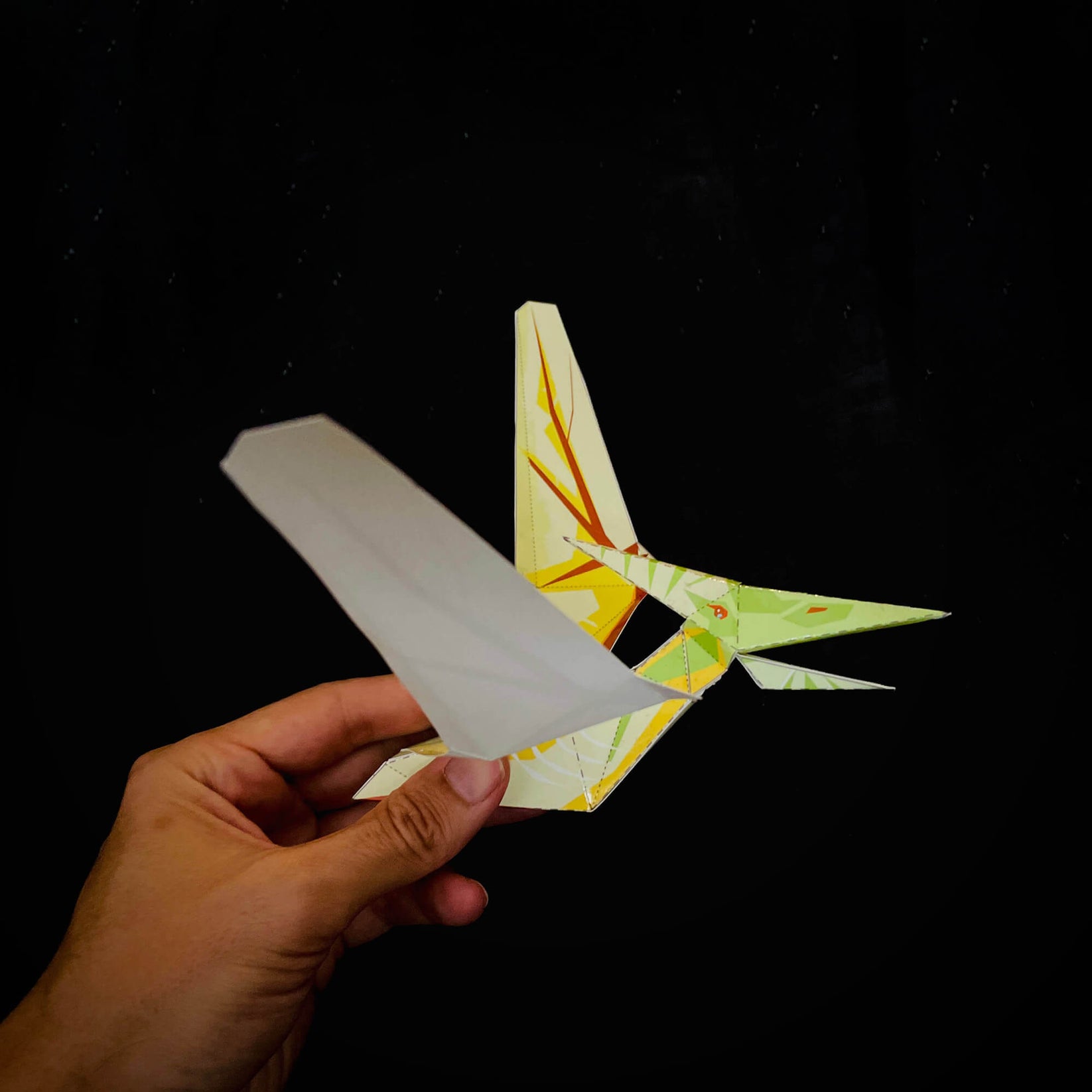 Pteranodon Paper Toy – Full Color Template | DIY Dinosaur Craft – Lucas ...