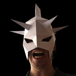 GLADIATOR PAPER MASK - DIY digital template for adults – Lucas PaperLab
