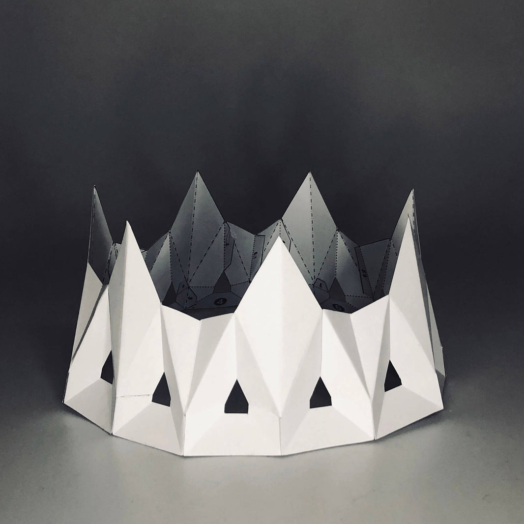 DIY Paper Crowns | Digital PDF Templates for Cosplay Accessories ...