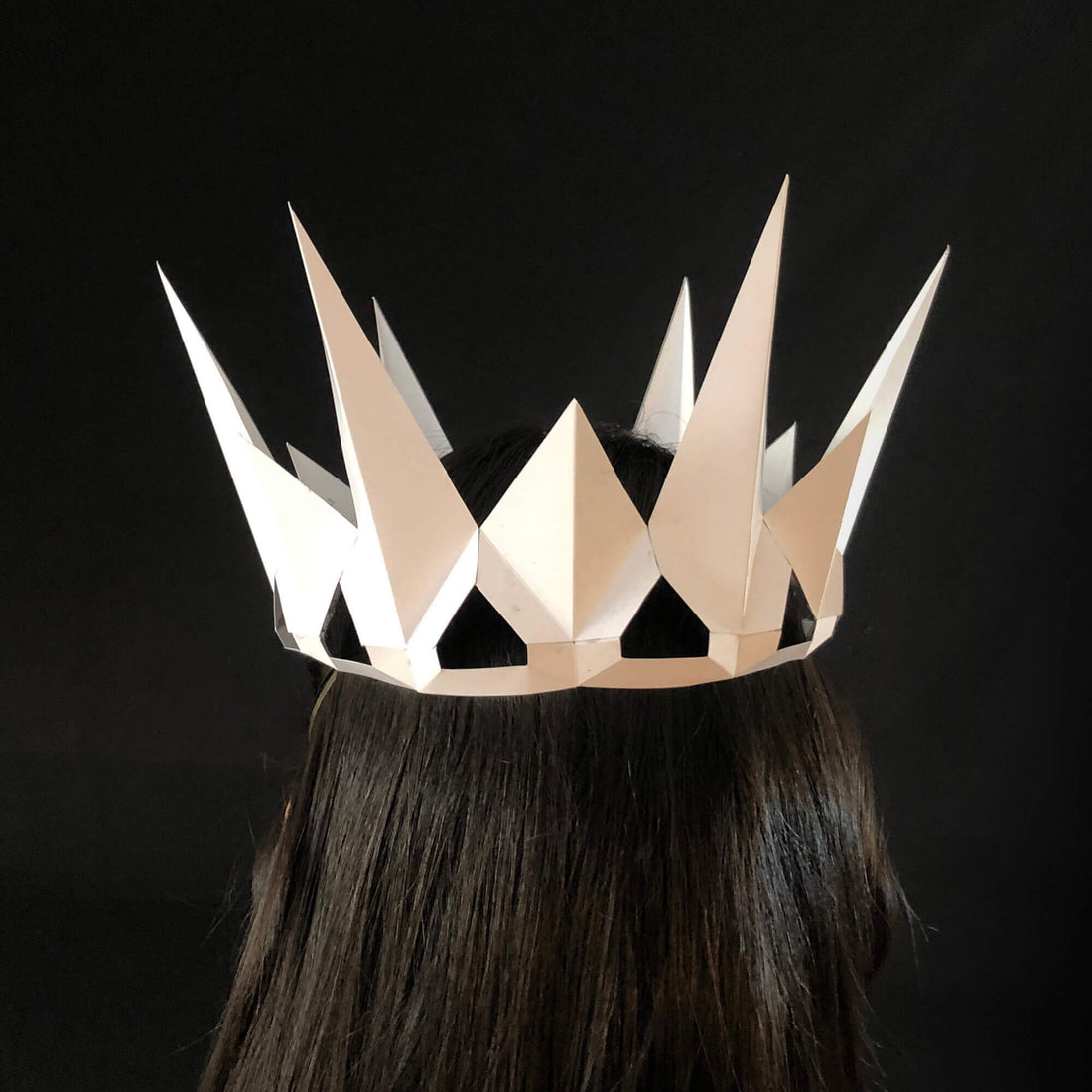 QUEEN RAVENNA PAPER CROWN – Printable DIY Template – Lucas PaperLab