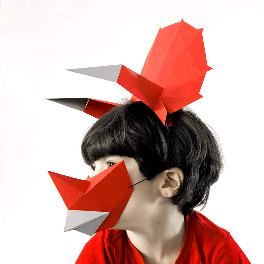 Printable DIY Paper Headbands | Templates for Ears, Horns, Wings, and ...