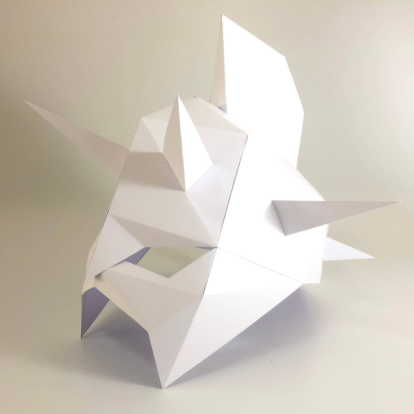 GLADIATOR PAPER MASK - DIY digital template for adults – Lucas PaperLab