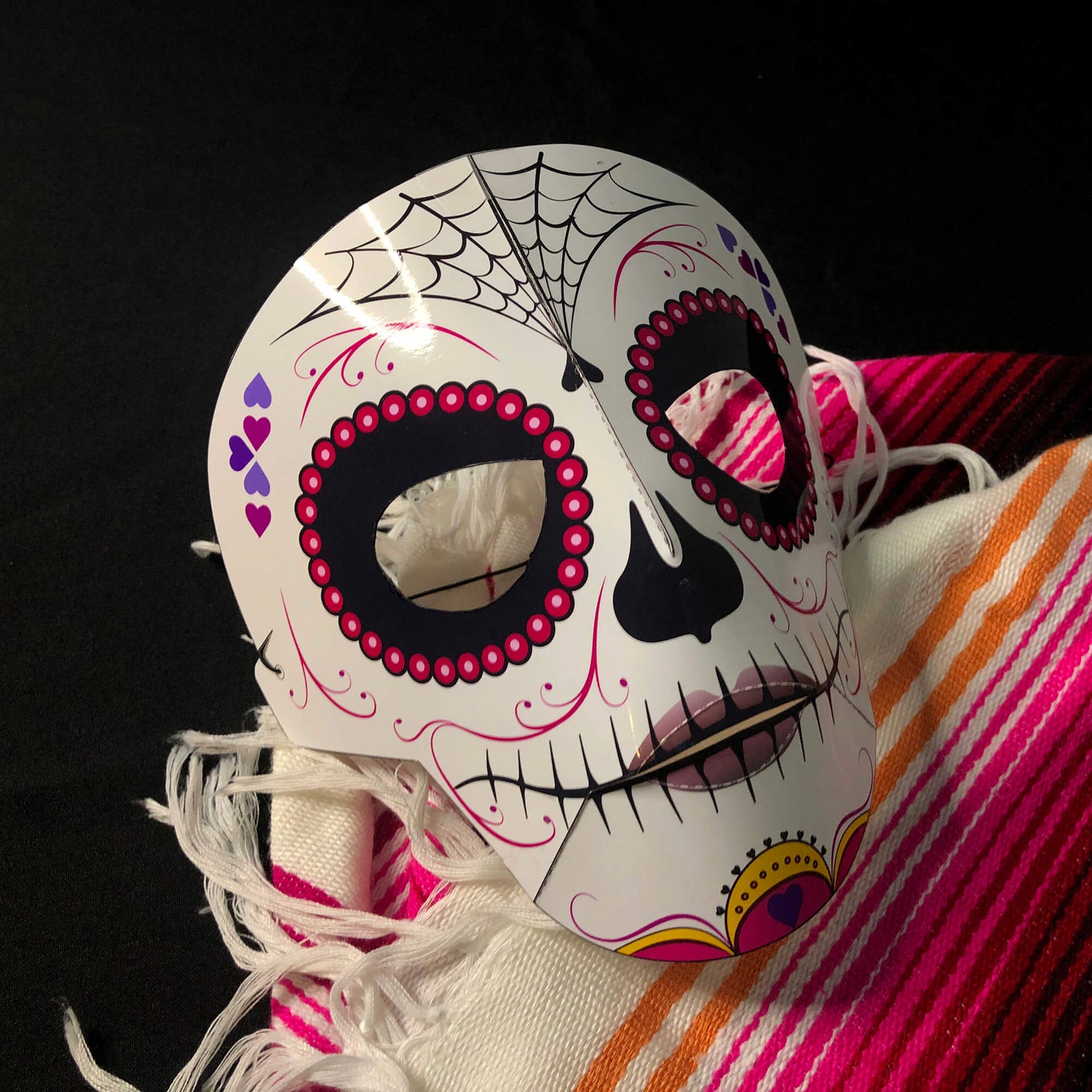 DIY CATRINA PAPER MASK - Sugar Skull Mask for kids – Lucas PaperLab